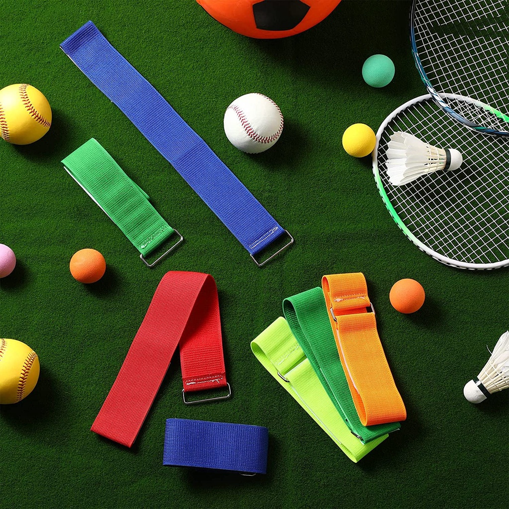 4 Pcs 3 Legged Race Bands Elastic Tie Rope for Kids Adults Birthday ...