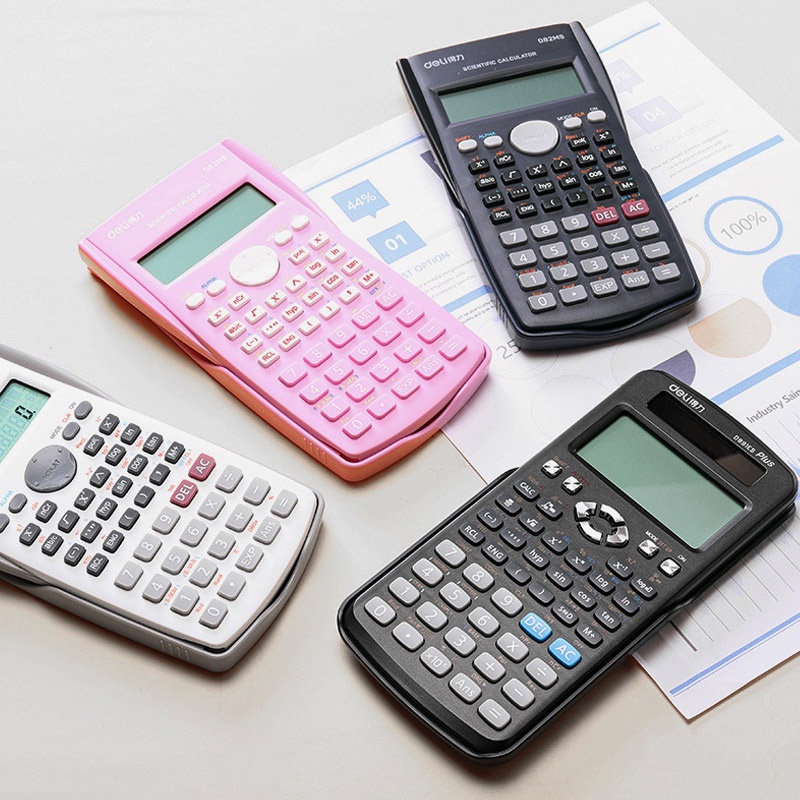 Deli Scientific Calculator Function Plus Calculator Multifunction ...