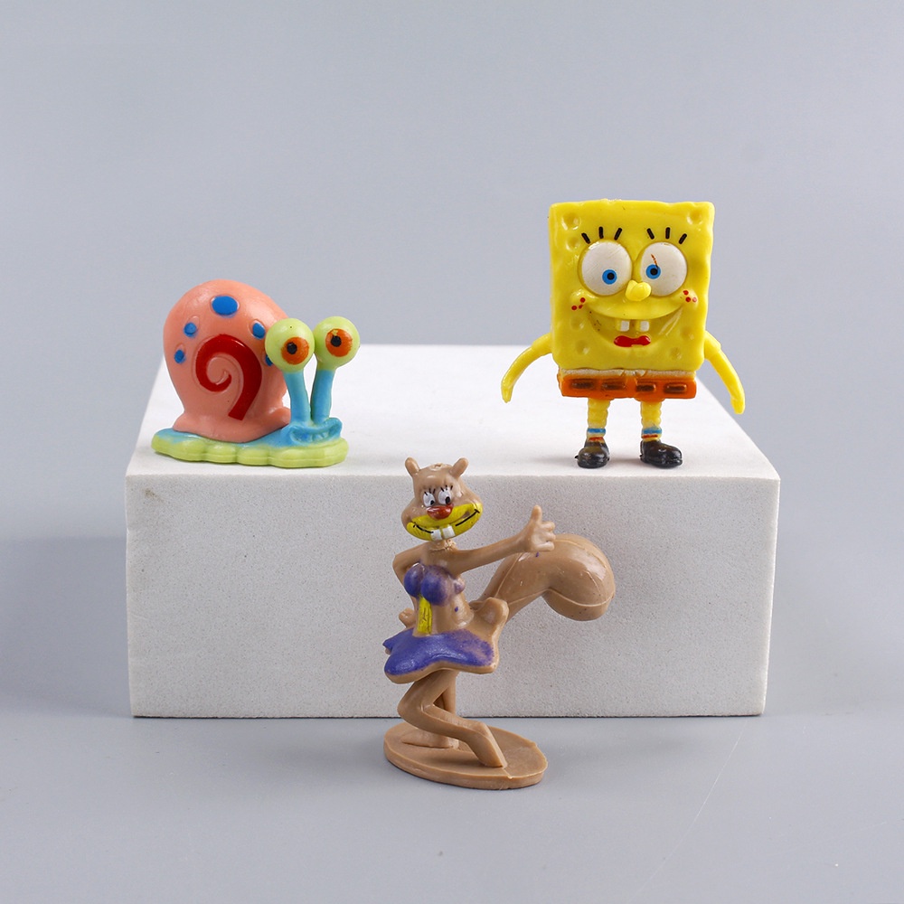 6Pcs/Set Anime Spongebob Squarepants Patrick Star Patrick Squidward ...