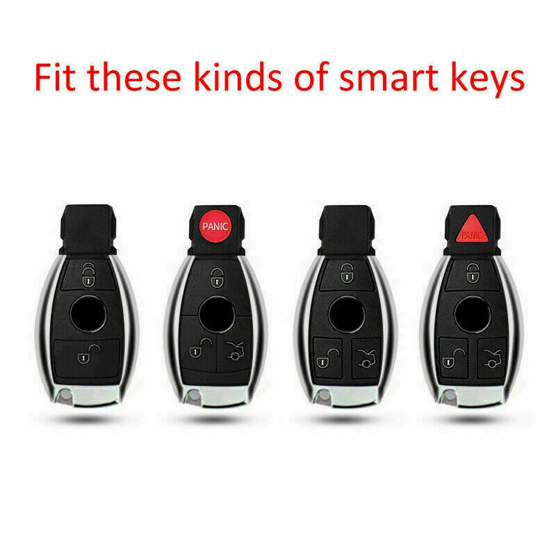 Zinc Alloy car key protect case cover For Mercedes Benz BGA AMG W203 ...