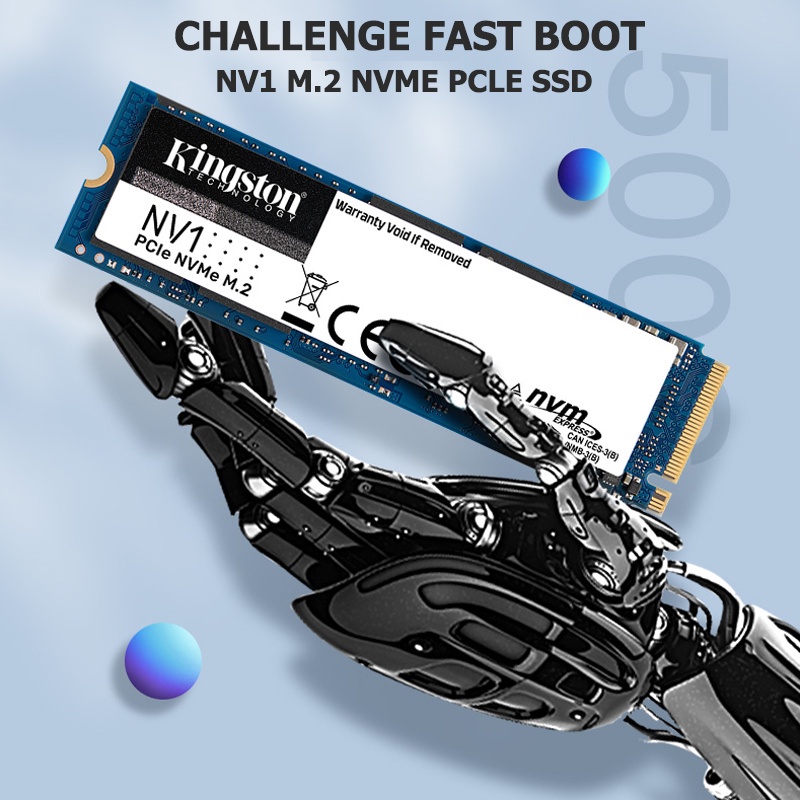 Kingston M.2 SSD NV1 NVMe PCIe 2TB 2280 Internal Solid State Drive Hard ...