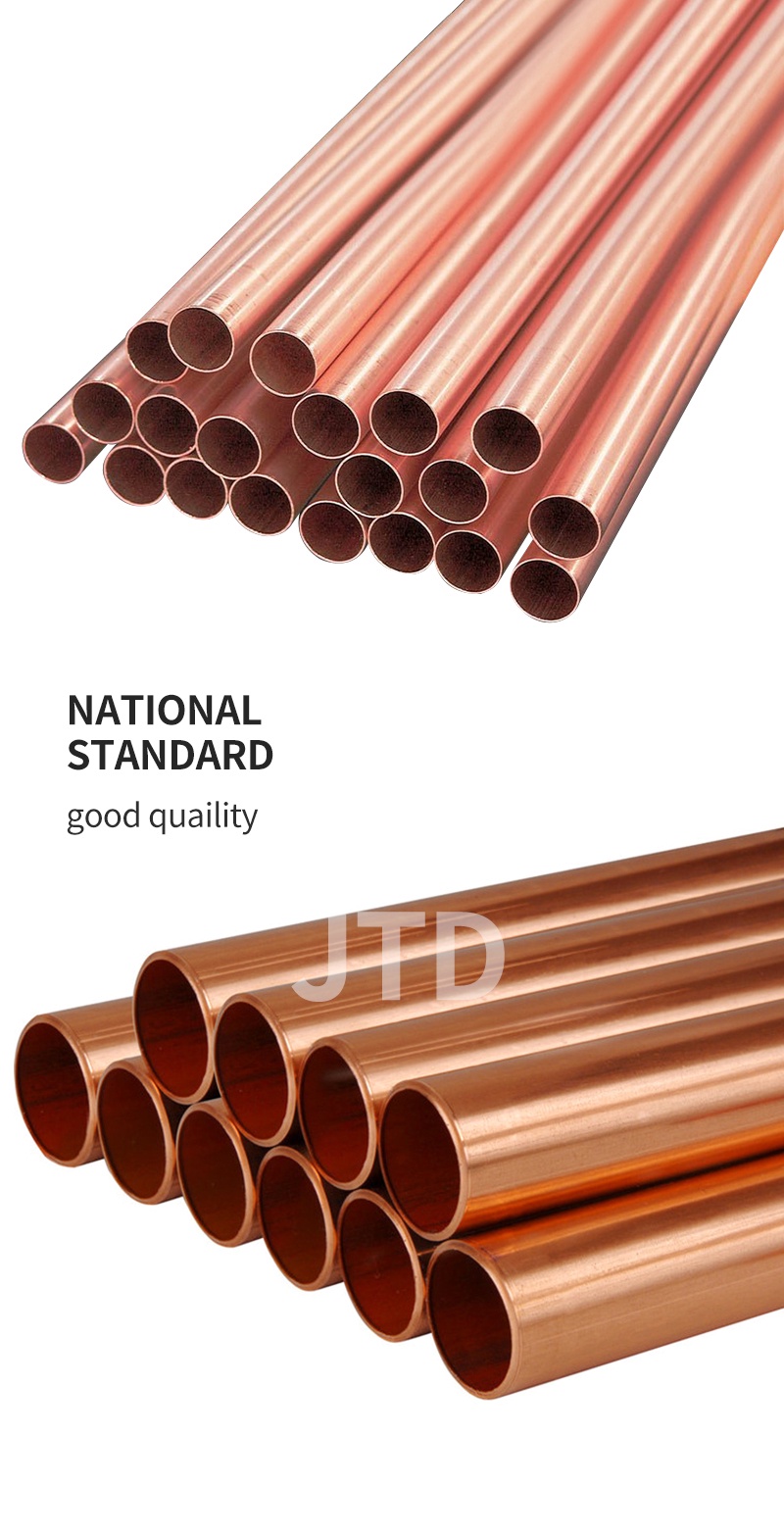 JTD Copper tube 0.5mm wall thickness 300mm length High Quality Straight ...