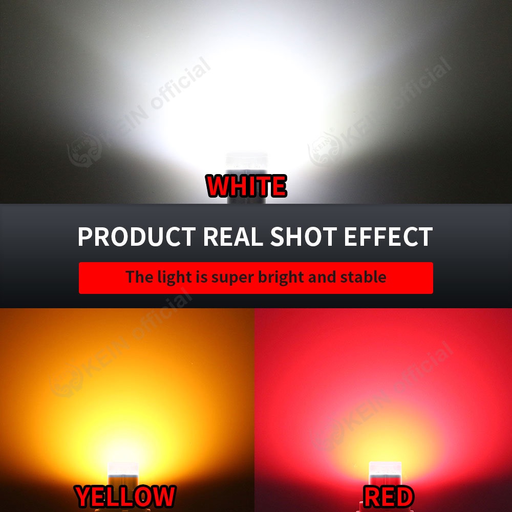 KEIN 2PCS 7Color 24V Led Light for Truck P21W Led 1156 1157 BAY15D ...