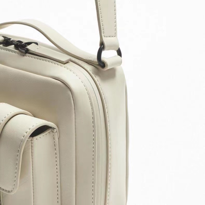 Z Home New Product Men's Bag Men's Bag White Shoulder Messenger Bag ...