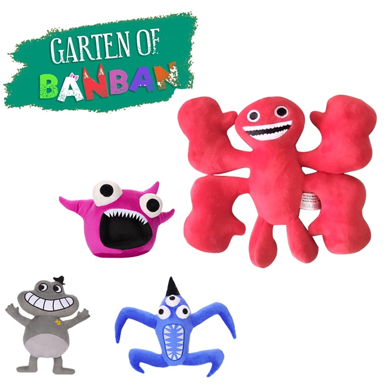 Garten Of Banban Nabnab Sheriff Plush Toy Terrifying Children's Gift ...