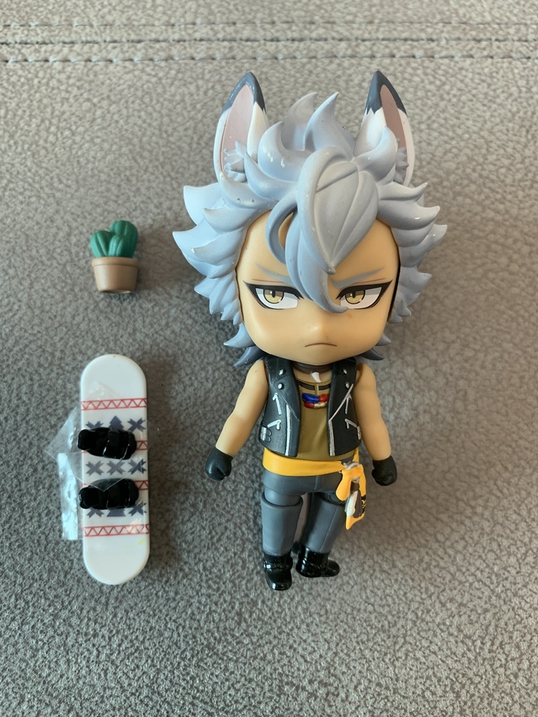 GSC DOLL Twisted Wonderland Black Leather Q Version Static | Shopee ...