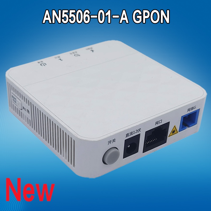 Used EPON ONU AN5506-01-A optical network unit with 1GE+1FE LAN port ...