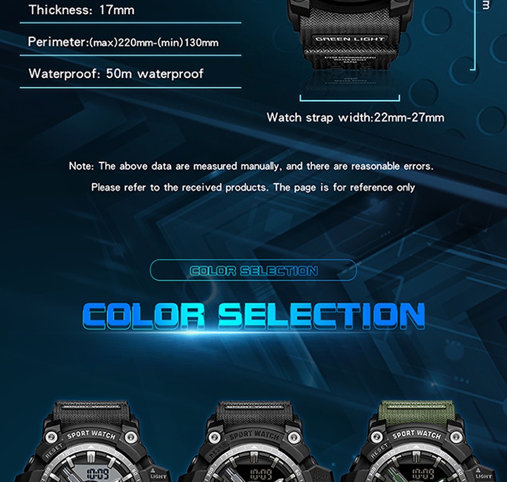 Sanda Fall-resistant Military Multi-display Dial Luminous Luxury Quartz ...
