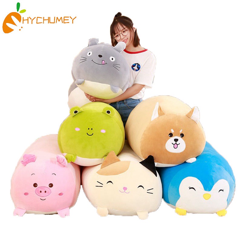 HYC Humey Squishy Chubby Cute Cat Plush Toy Soft Animal Cartoon Pillow ...
