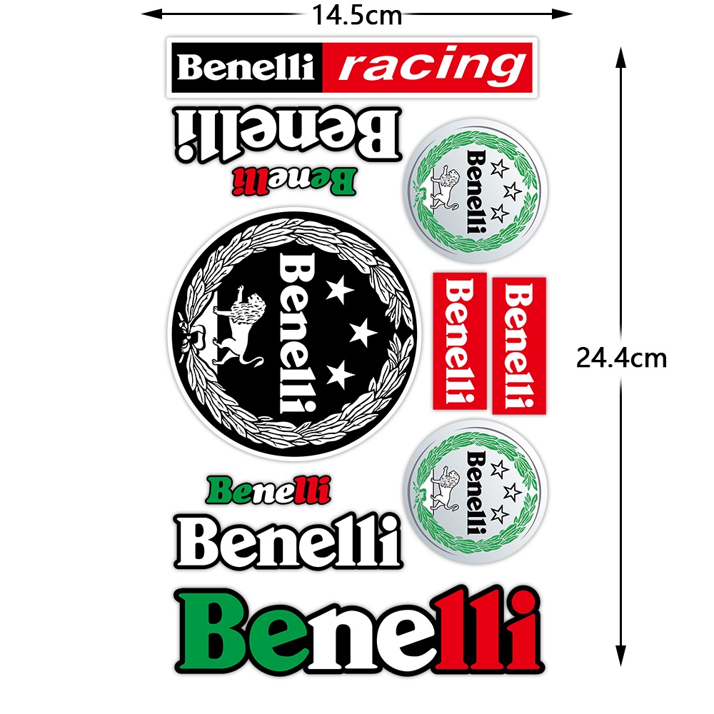 Benelli TNT125 BN600/300 TRK502X Motorcycle Reflective Sticker ...
