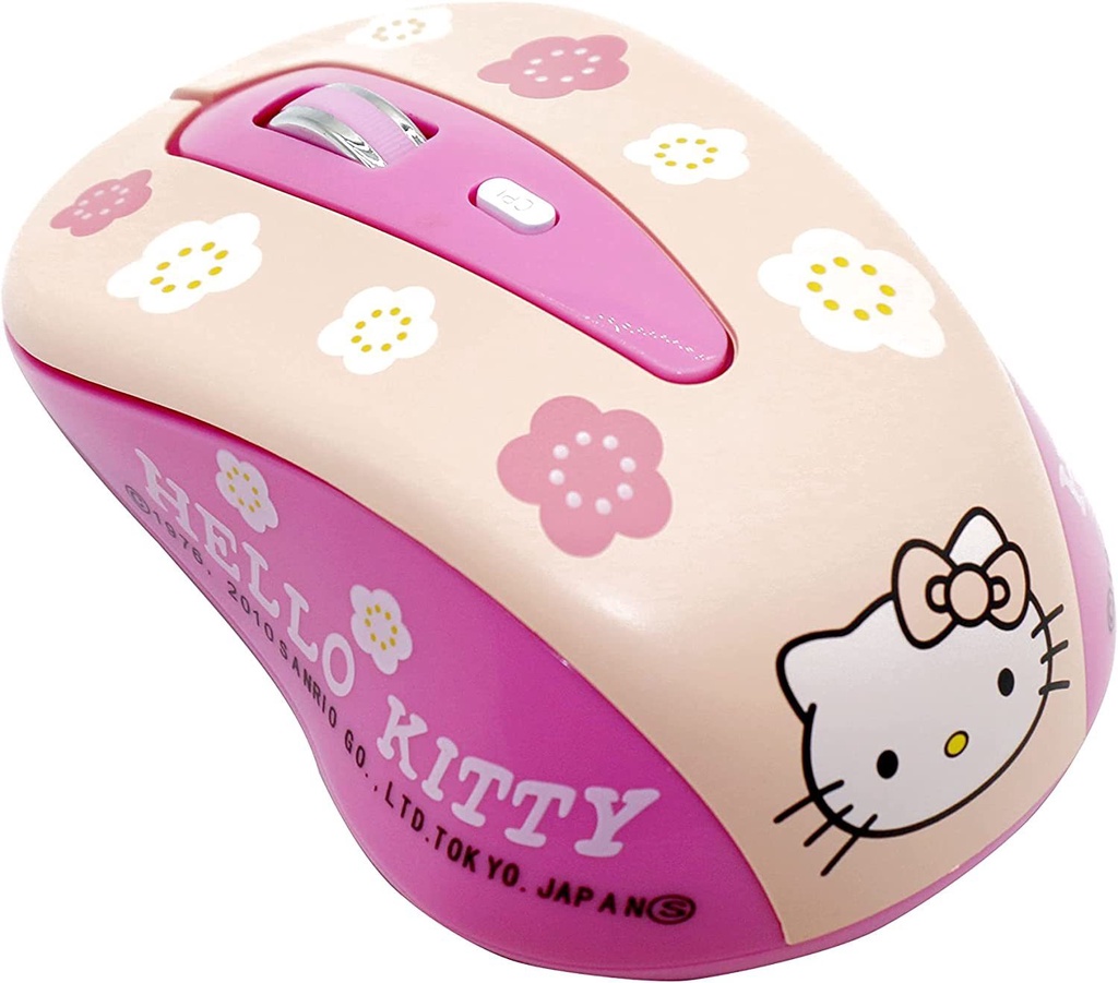 Cute Hello Kitty Pink Wireless Wired Computer Mouse Mini Portable Mouse ...