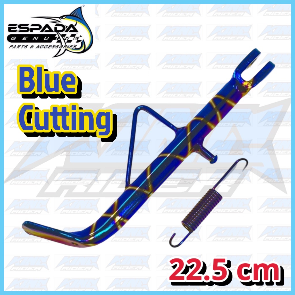 Espada Blue Cutting Universal Side Stand Heat EX5 Wave Dash Design ...