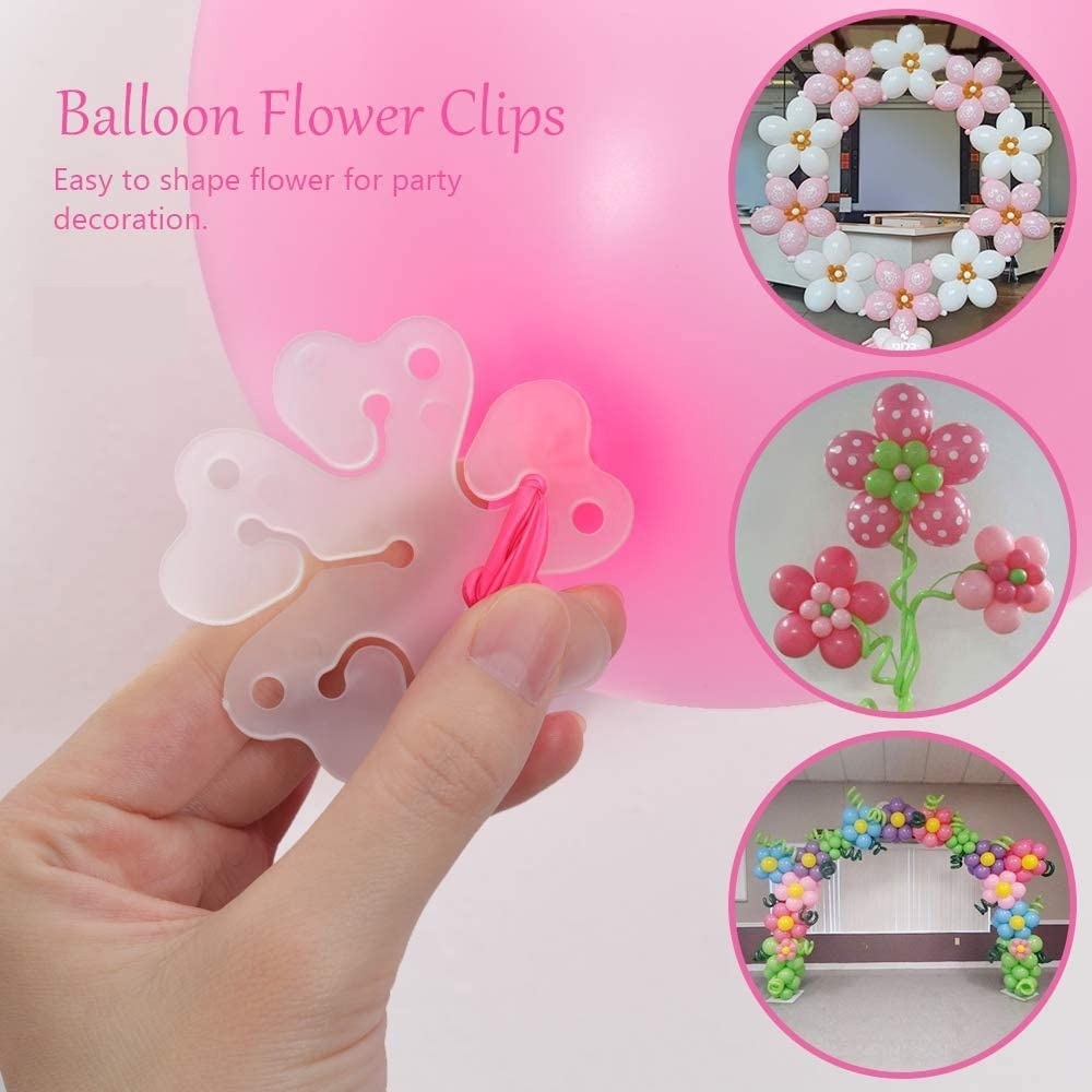 Latex Balloon Flower Clip Fixed Balloon Arch Kit Accessories Ballon ...