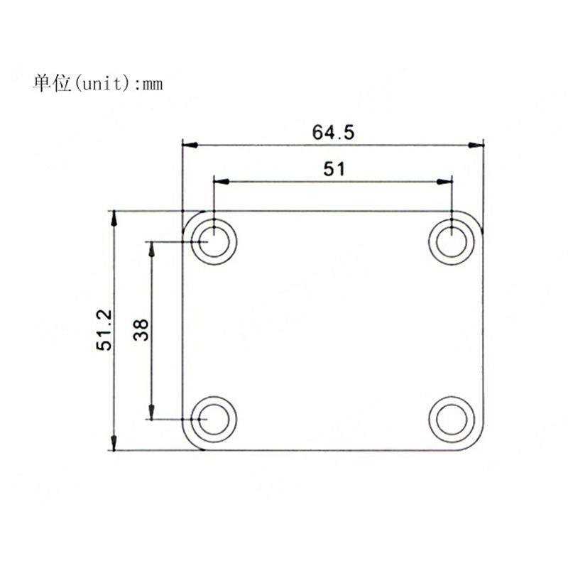 Fender Metallor Guitar Neck Plate Standard 4 Holes with ST TL Style ...
