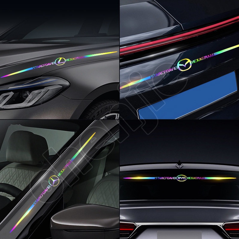high quality for BYD BYD Atto 3 dolphin Yuan Plus Laser Reflective Car ...