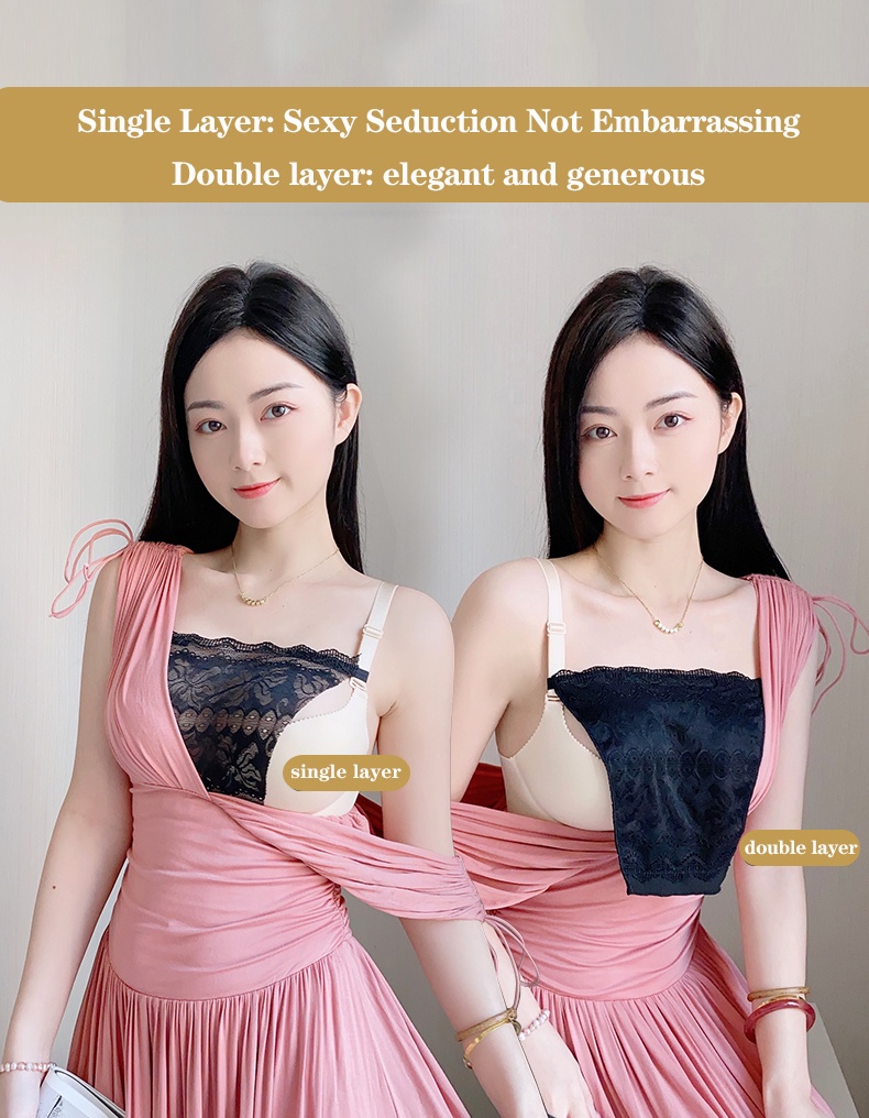 One Piece Adjustable Lace Bra Wrap Cover Bust Cover&women one piece ...
