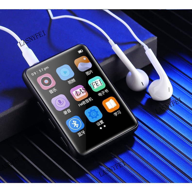Touch Screen MP3 Music Player Bluetooth 5.0 Mini Walkman 2.5 Inch Touch ...