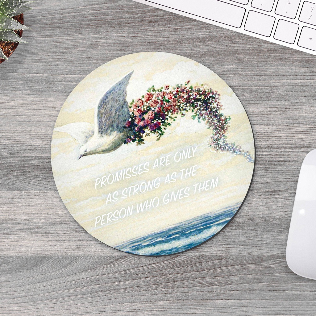 Rene Magritte Inspired Round Mouse Pad | La Promesse | Gaming | Office ...