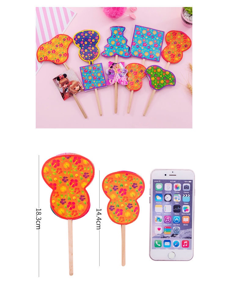 80 S Nostalgic Traditional Toys Handmade Paper Turning Stained Paper ...