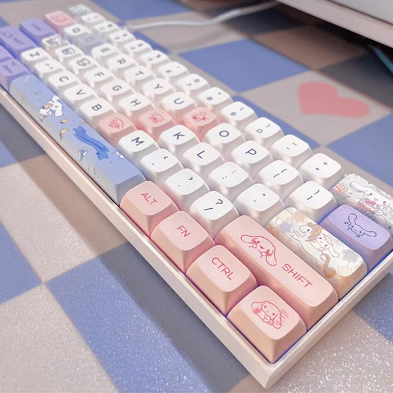 Sanrio Cinnamoroll Dream Amusement Park Theme 144 Keycaps For ...