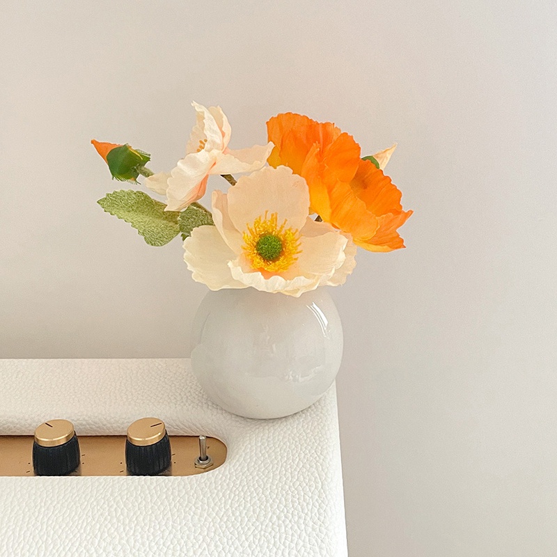 Ceramics Flower Vases Mini Hydroponic Vase Desk Nordic Modern Vase ...