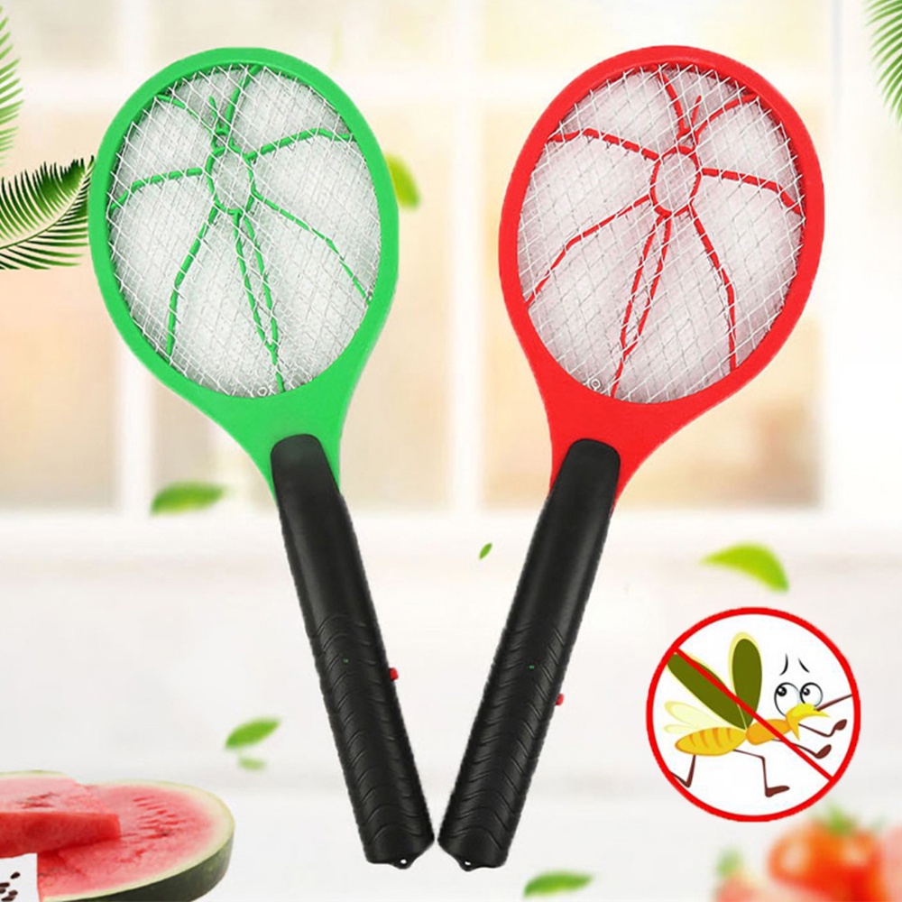 Mosquito Electric Fly Swatter Battery Power Bug Zapper Insects Killer ...