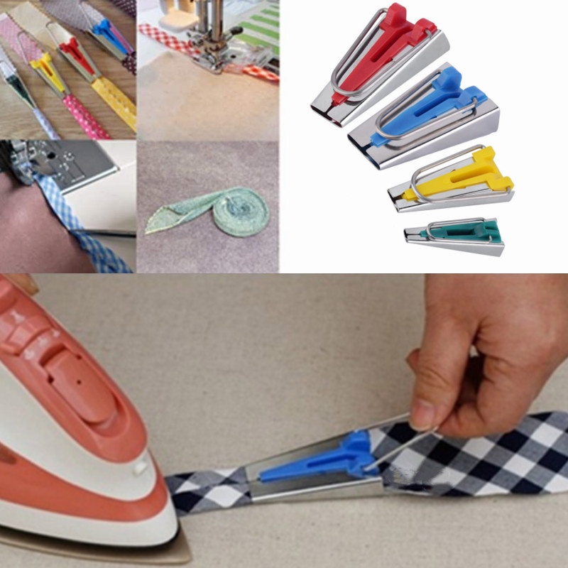 6mm/12mm/18mm/25mm Splicing Cloth Fabric Bias Tape Maker Binding Tool ...