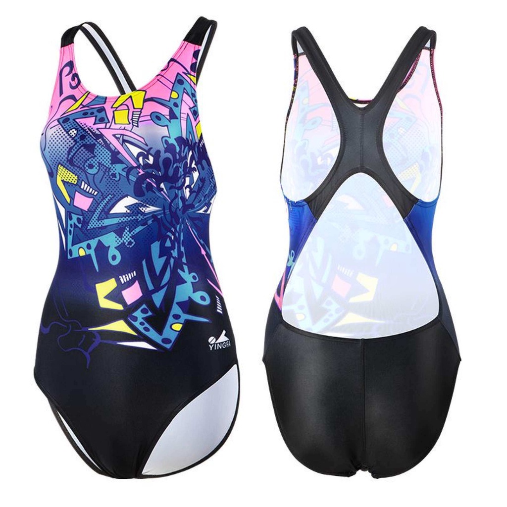 YINGFA Girl Swimwear Kids Racing Competitive Swimsuit Girls Training ...