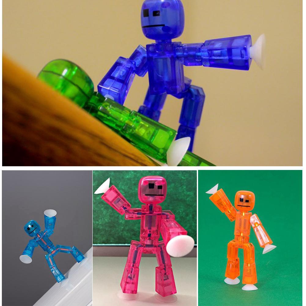 Stikbot Screen Animation Toys Shed Dolls with Sucker DIY Creat ...