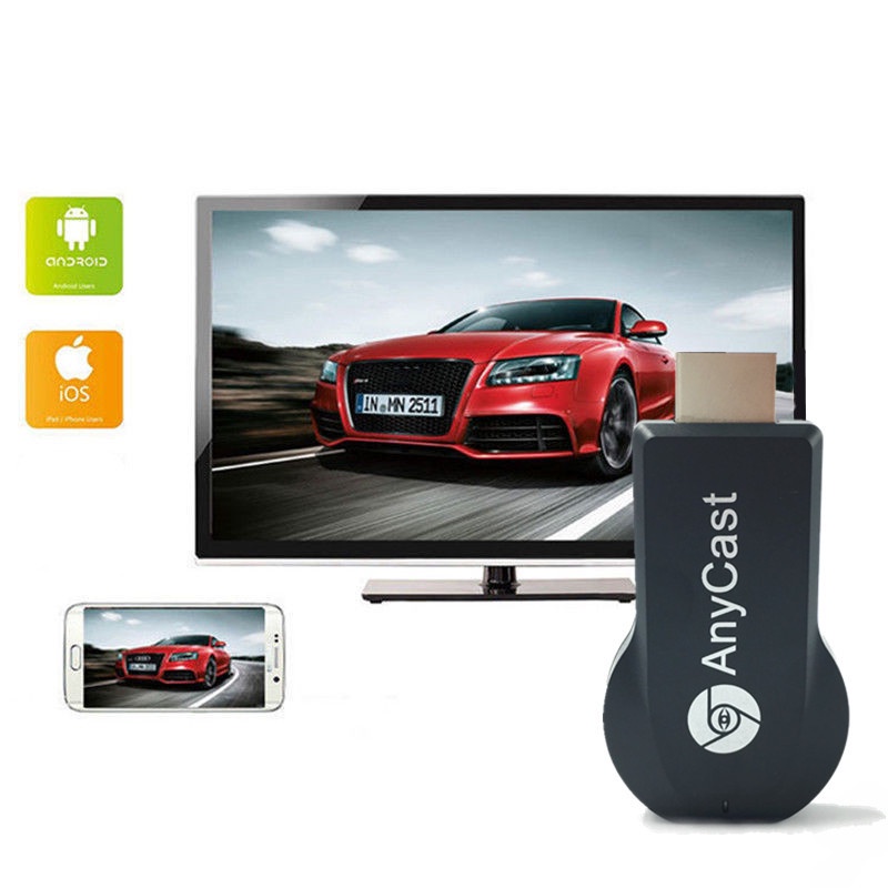 WIFI Wireless HDMI Co-Screener Anycast m2 PushPod Miracast Mobile TV ...