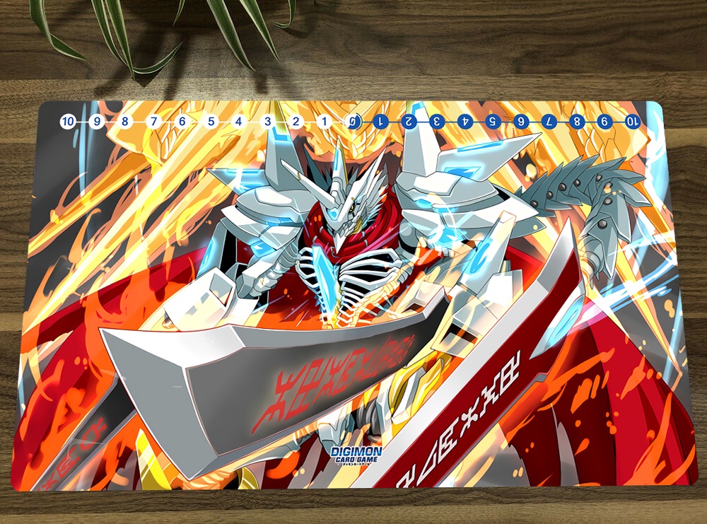 Anime Digimon Duel Playmat Jesmon Trading Card Game Mat DTCG CCG Mat ...