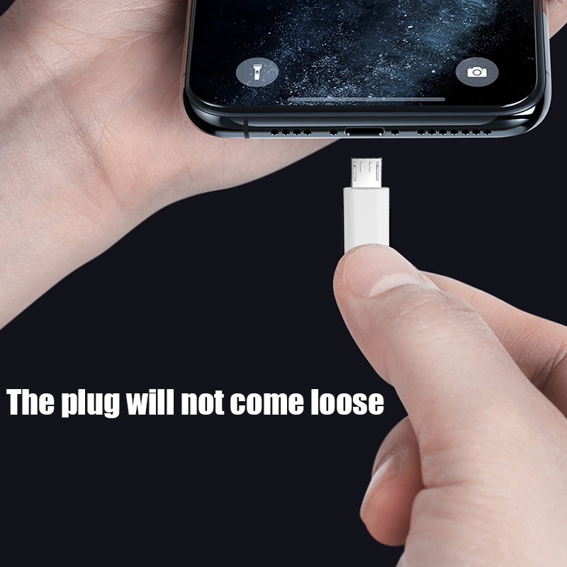 Male to Female Type C To Android Micro USB Adapter Connector Converter ...