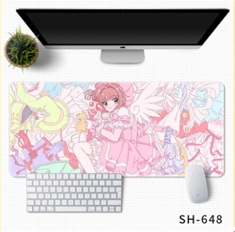 Anime Cardcaptor Sakura Kinomoto Rubber Mouse Pad laptop pad desk mat ...