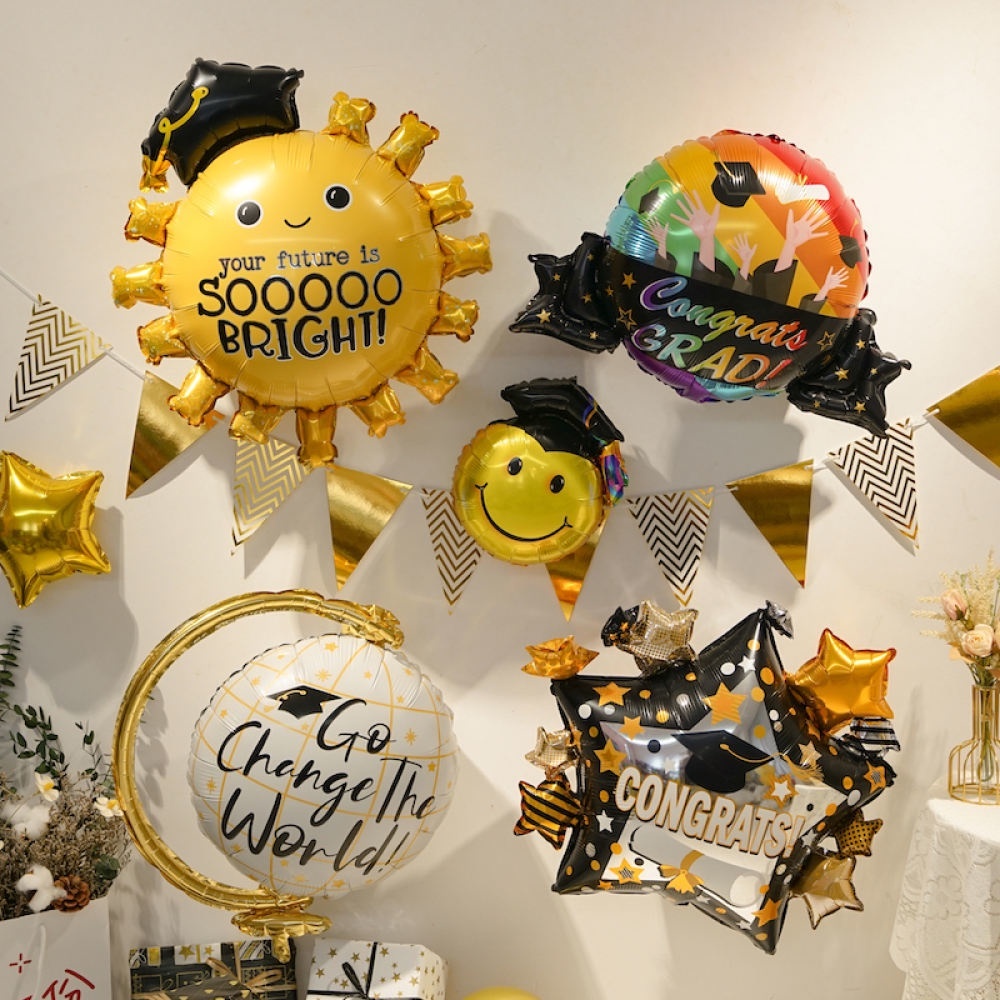 Grad Decoration Set Party Supplies Graduation Gift Ideas Hat Frame ...