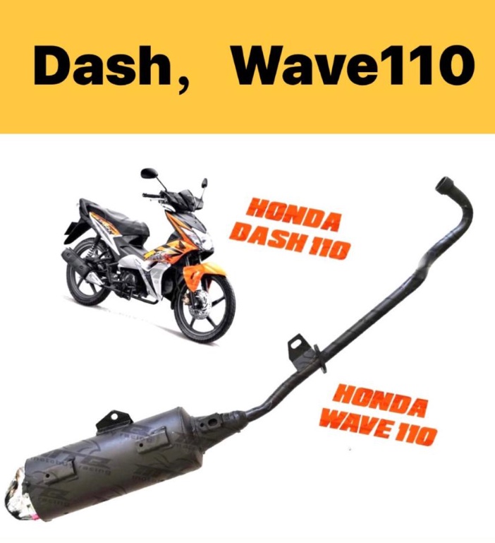 HONDA WAVE110 EXHAUST STANDARD PNP WAVE DASH 110 V1 DASH110 EXHAUST ...