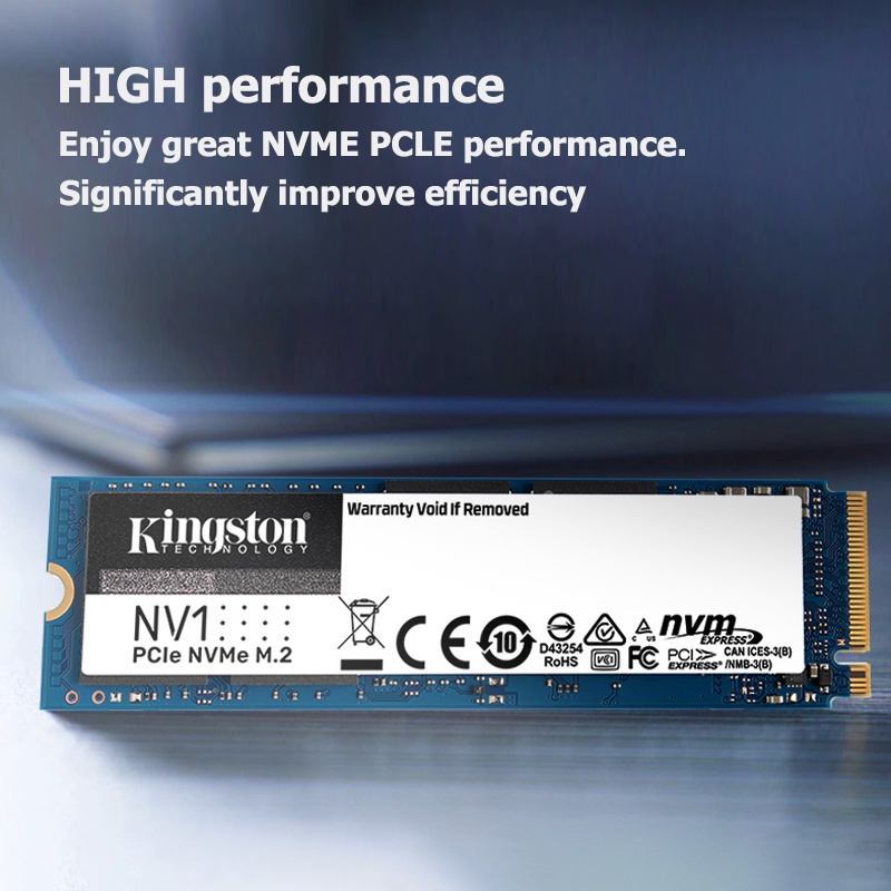 Kingston M.2 SSD NV1 NVMe PCIe 2TB 2280 Internal Solid State Drive Hard ...