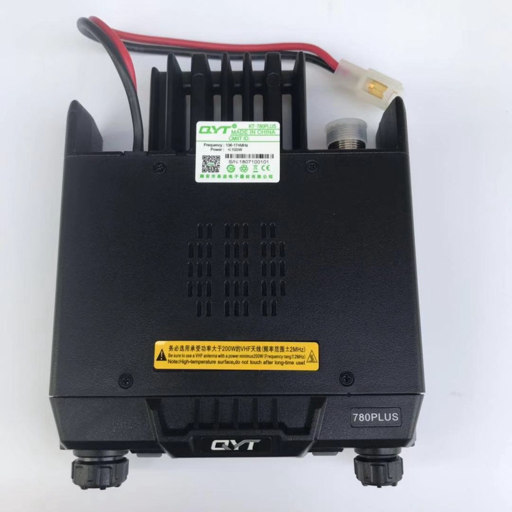 QYT KT-780 Plus 100 Watts Powerful VHF 136-174mhz Ham Car Mobile Radio ...