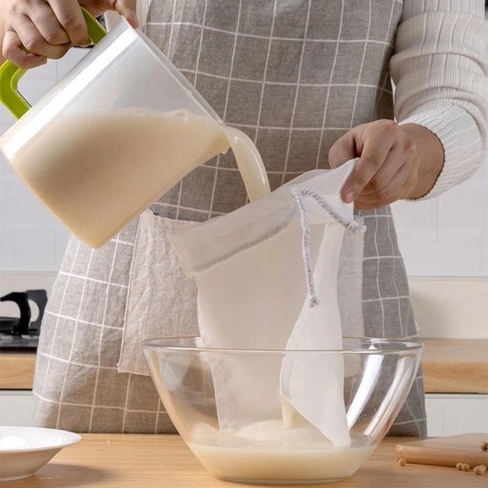 Mesh Kitchen Nut Milk Filter Ultra-fine Mesh Soybean Milk Coffee ...