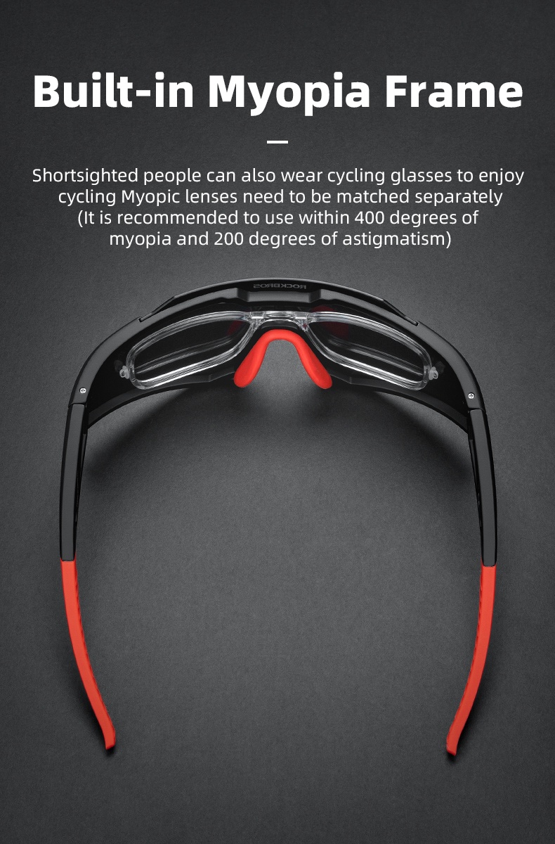 【PH Delivery】ROCKBROS Cycling Glasses Shades Photochromic Polarized ...