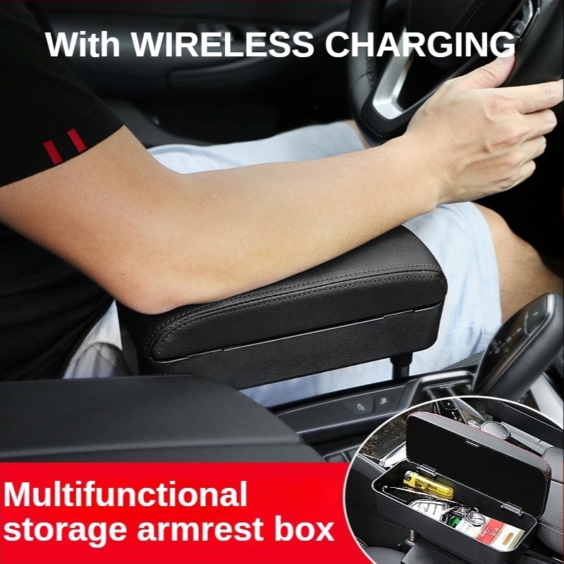 Car Seat Armrest Box Car Storage Box Arm Rest Car Central Lift Seat ...