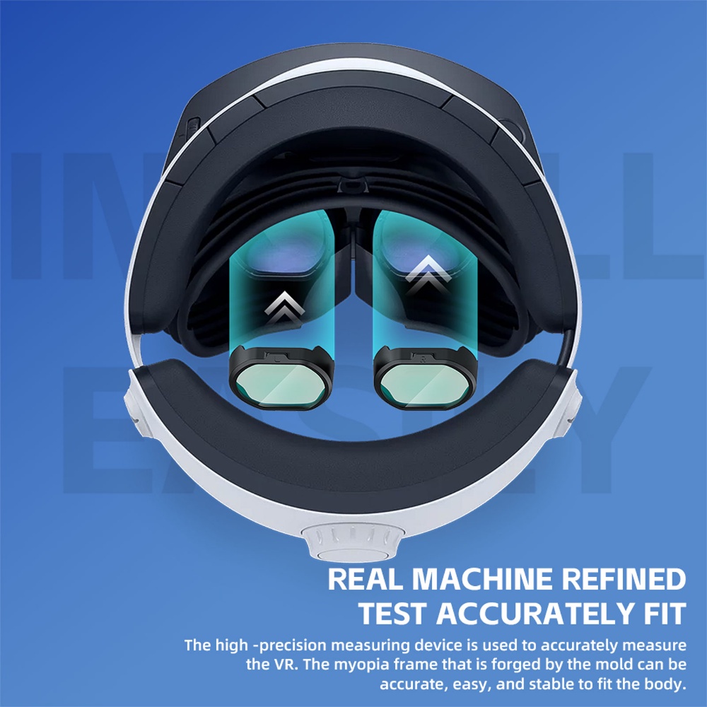 VR Prescription Lenses For PS VR2 Lens Myopia Anti Blue Glasses Quick ...