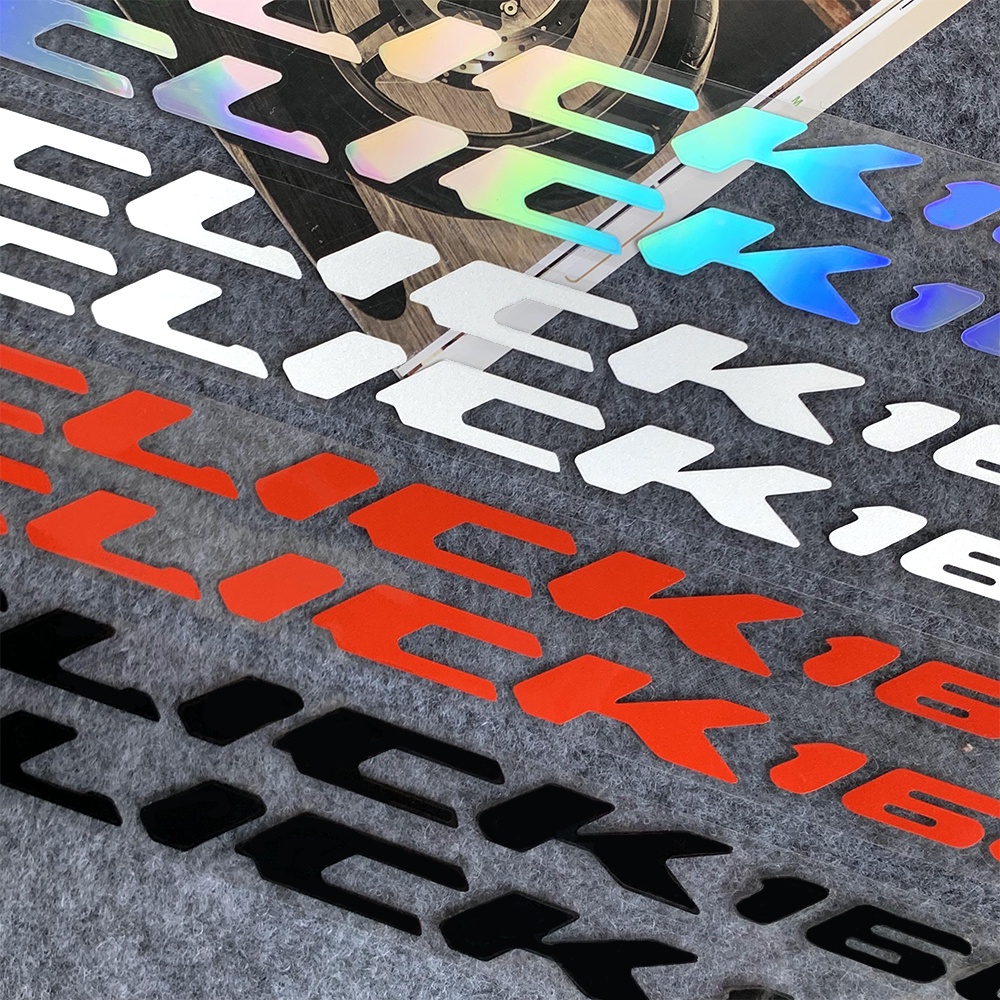 For Honda CLICK 160 Motorcycle Reflective Sticker Click 160 160i ...