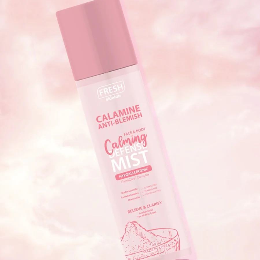 FRESH Skinlab Calamine Anti Blemish Face and Body Calming Defense Mist ...