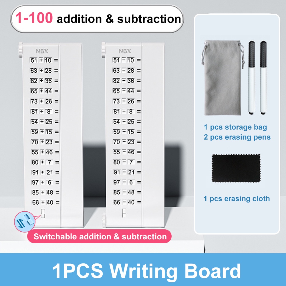 1-100 Pocket Arithmetic Addition and Subtraction Question Generator ...