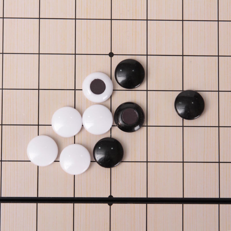 PVC Magnetic Go Gomoku Chess Pieces Reversi Chess Pieces Magnetic Chess ...