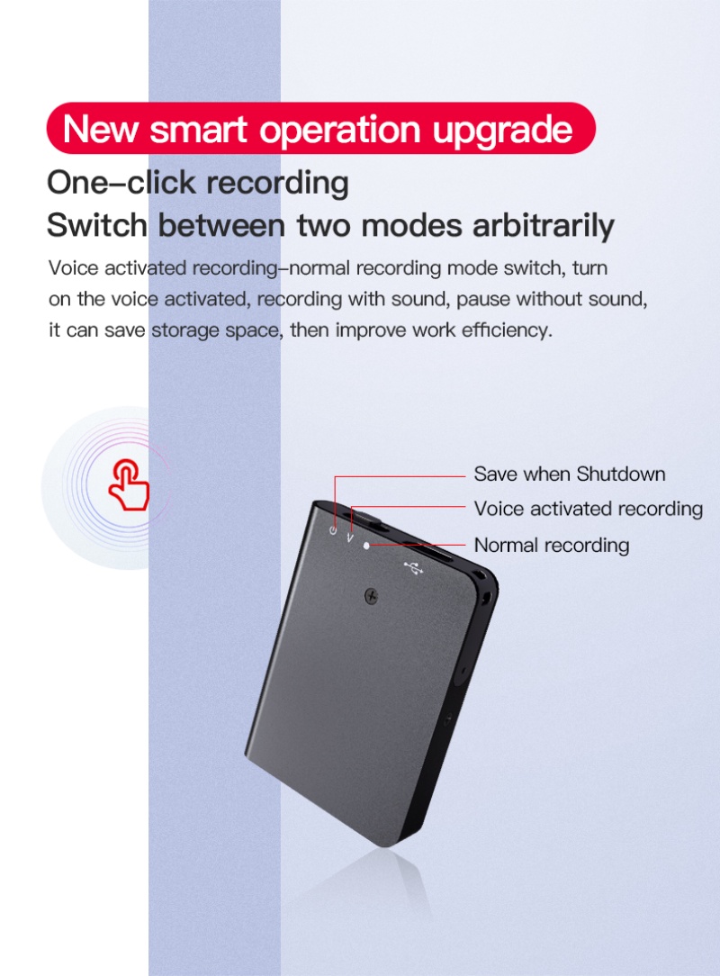 4/8/16/32GB Activated Mini Digital Voice Recorder Espia Small Voice ...