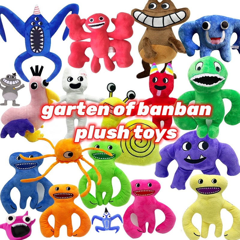 【In Stock】 Garten of banban Plush Toys Nabnab Sheriff Toadster Plush ...