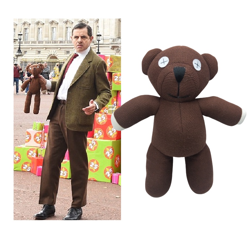 Mrbean Bear Teddy Plush Toy Stands Out With Its Unique Cartoon ...