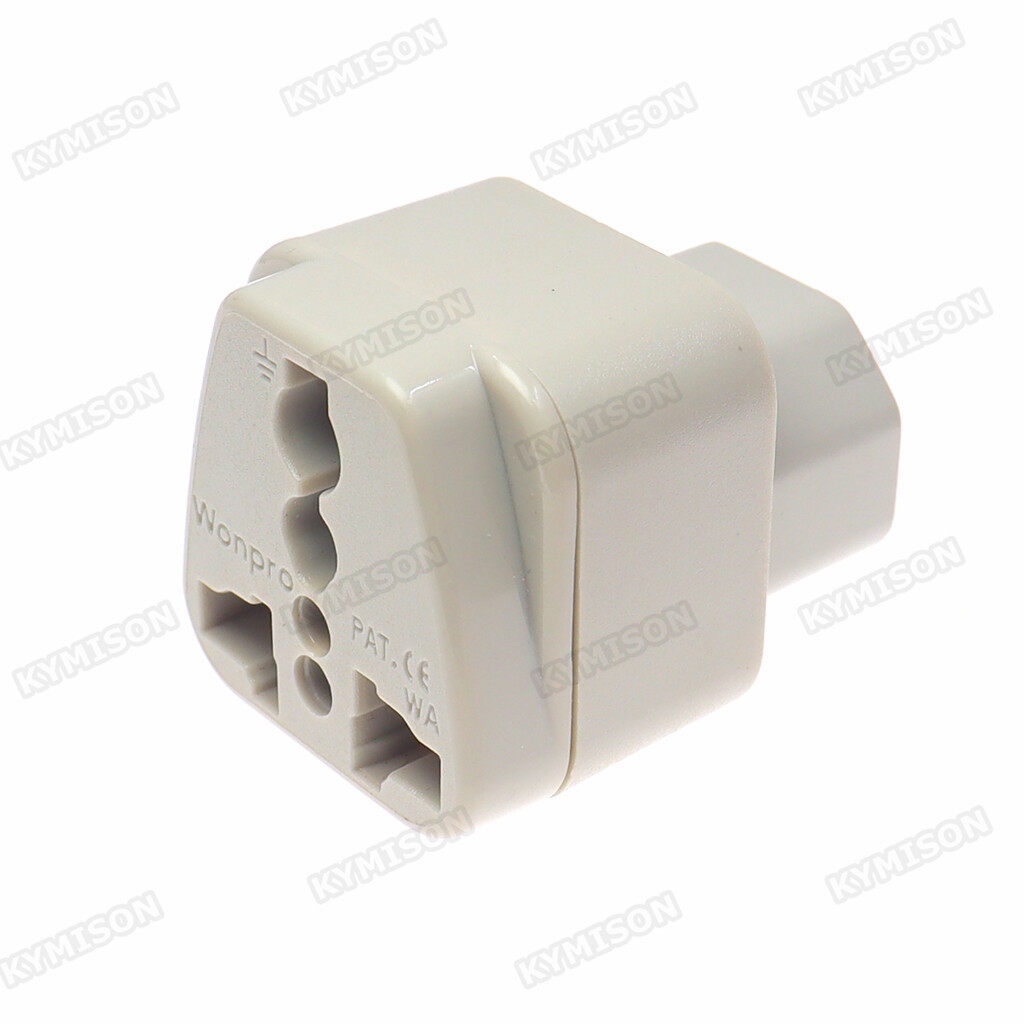 Wonpro Universal Power Plug, IEC320 C14 PDU UPS Power Computer ...