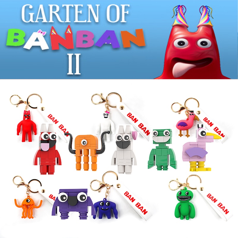 Garten Of Banban Building Blocks Model Kids Robot Educational Toy ...